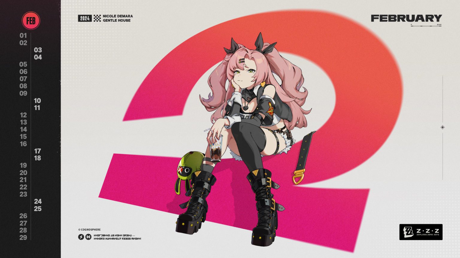 【ゼンゼロ】公式カレンダー壁紙一覧【2025年2月更新】 | ゼンゼロ攻略nap